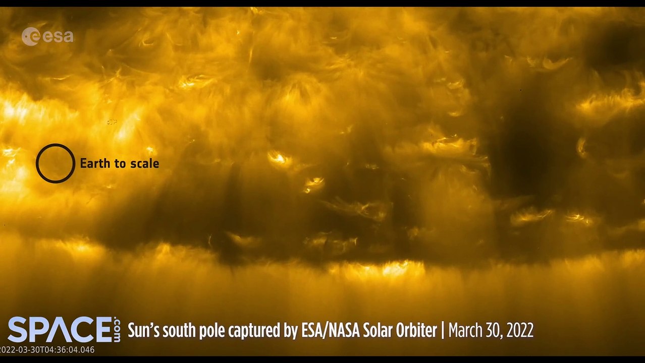 Sun's South Pole In Stunning High-Res Solar Orbiter - video Dailymotion