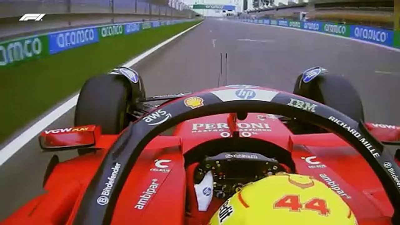 Volta Lewis Hamilton - Primeiro dia de testes no Bahrain - Vídeo ...