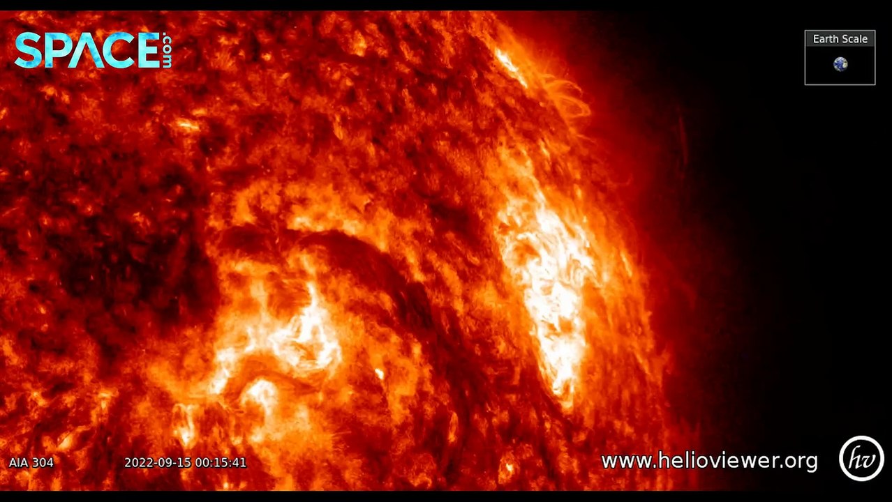 Sun Blasts Strong M7.9 Solar Flare Viewed From NASA Spacecraft - video Dailymotion