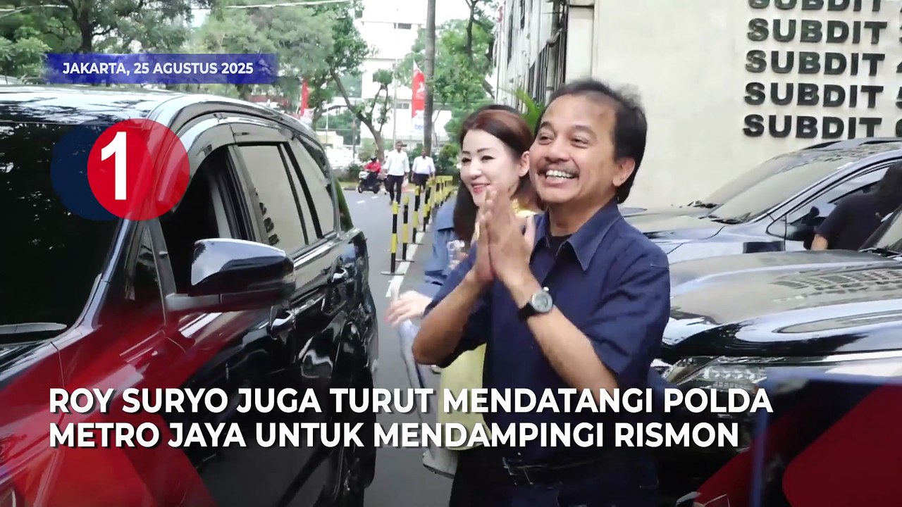 Ricuh Demo Tunjangan DPR-Roy Suryo Dampingi Rismon Diperiksa Kasus ...