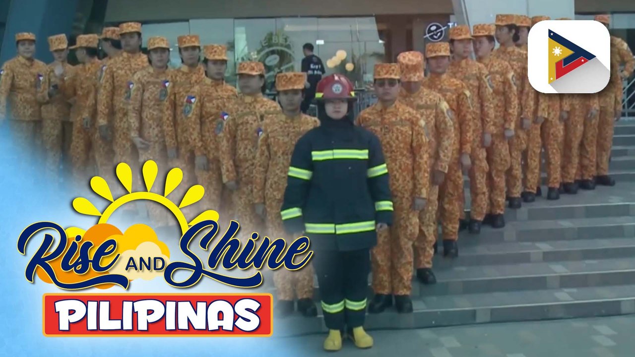 BFP at DILG, nagsagawa ng fire drill na pinangunahan ng mga babaeng ...