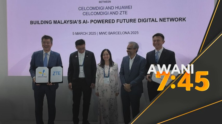 MWC 2025: 19 MoU dimeterai, perkukuh teknologi, digital Malaysia | Astro Awani