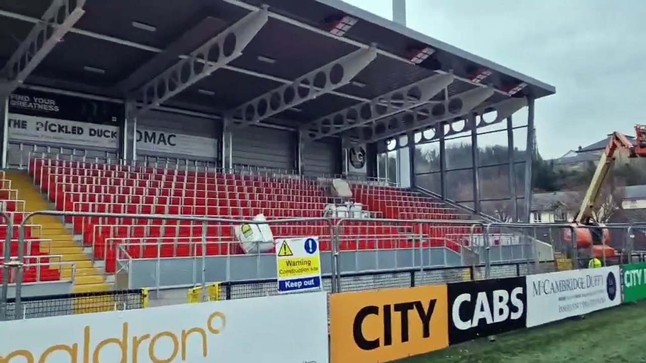 Brandywell Stadium's North Stand - video Dailymotion