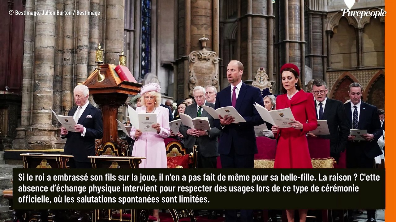Kate snobée par le roi Charles juste devant William ? Comment expliquer ...