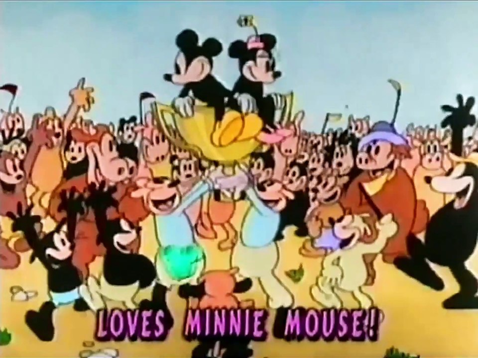 Mickey Mouse - Barnyard Olympics (1932, Computer Colorized Clipping ...