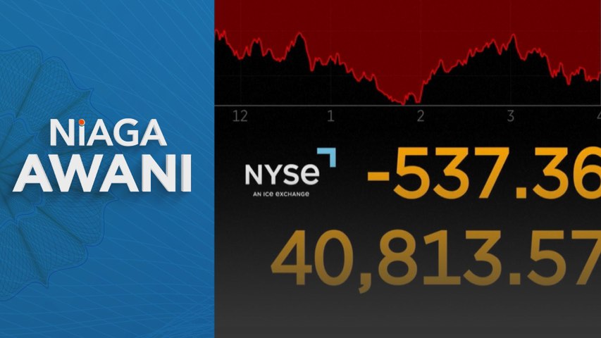 "Pasaran Saham AS Menjunam: S&P 500 dalam Pembetulan Selepas Data Inflasi" | Astro Awani