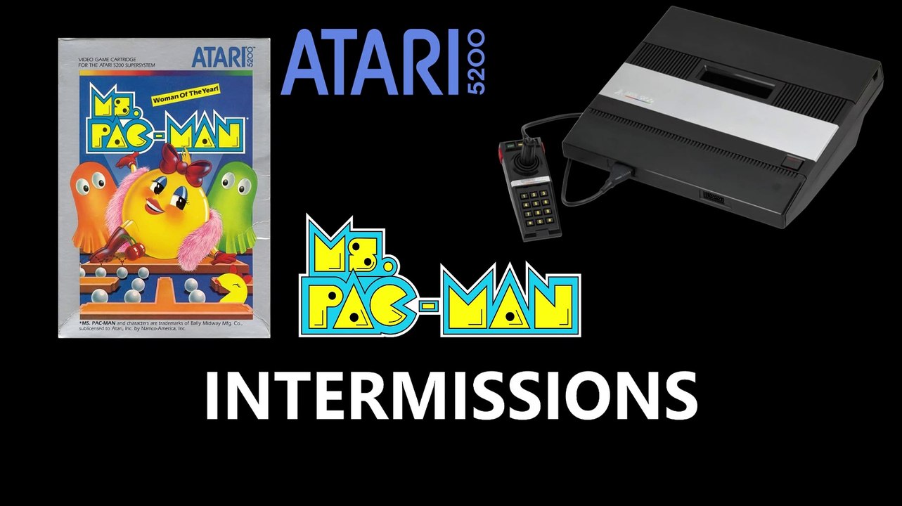 Ms. Pac-Man Intermissions (Atari 5200) - video Dailymotion