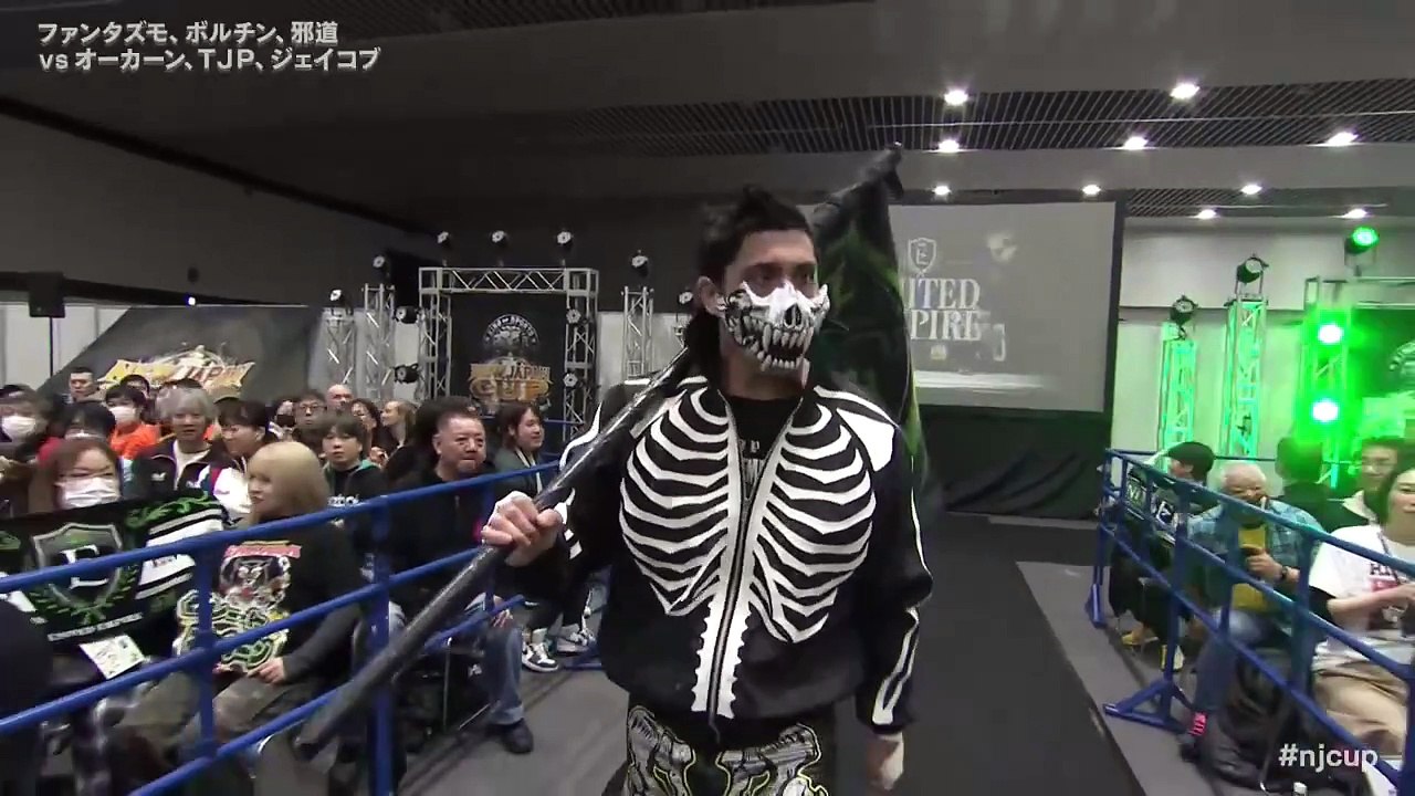 Jado, Oleg Boltin & El Phantasmo vs Jakob Austin Young, TJP & Great-O-Khan: NEW JAPAN CUP 2025 ...