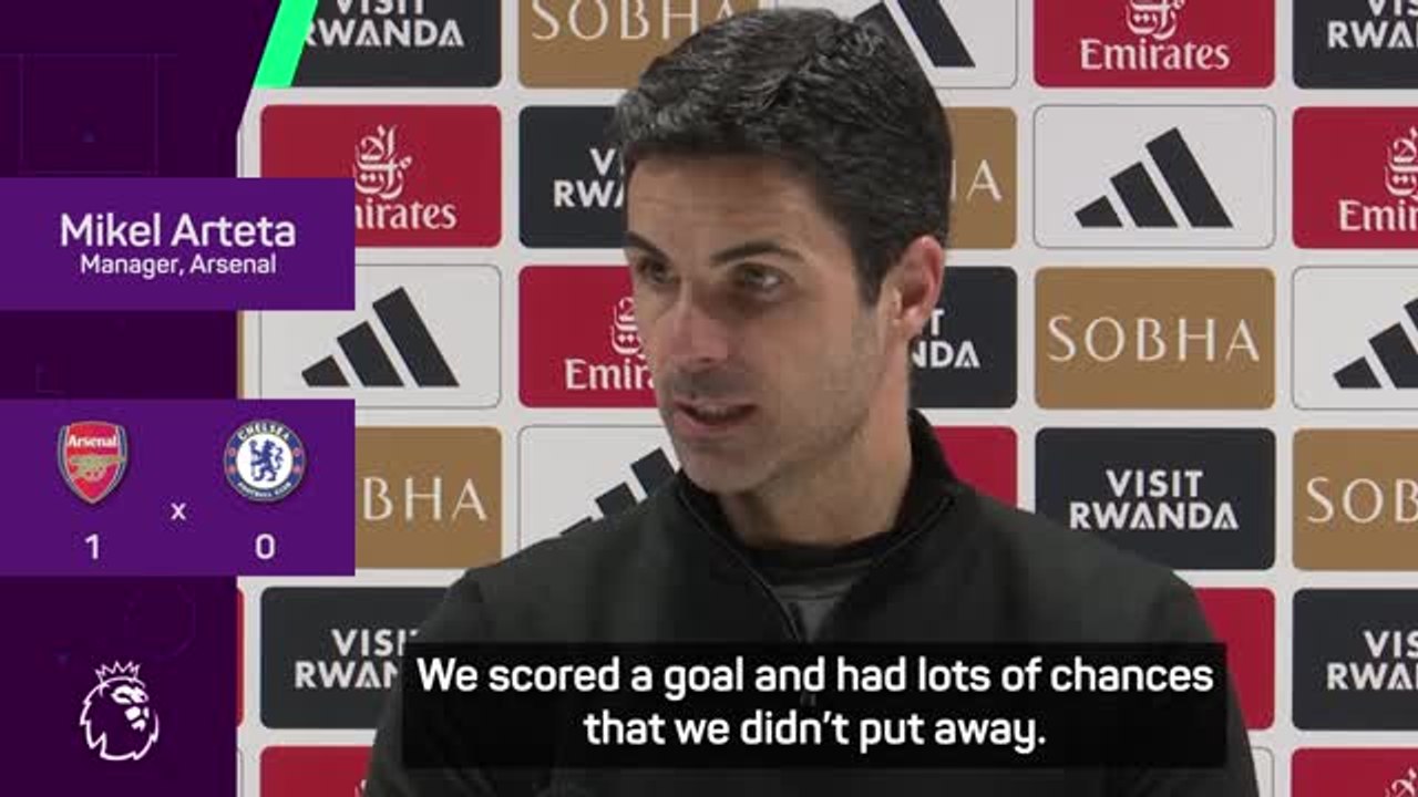 Arteta delighted by Arsenal aggression to beat Chelsea - video Dailymotion