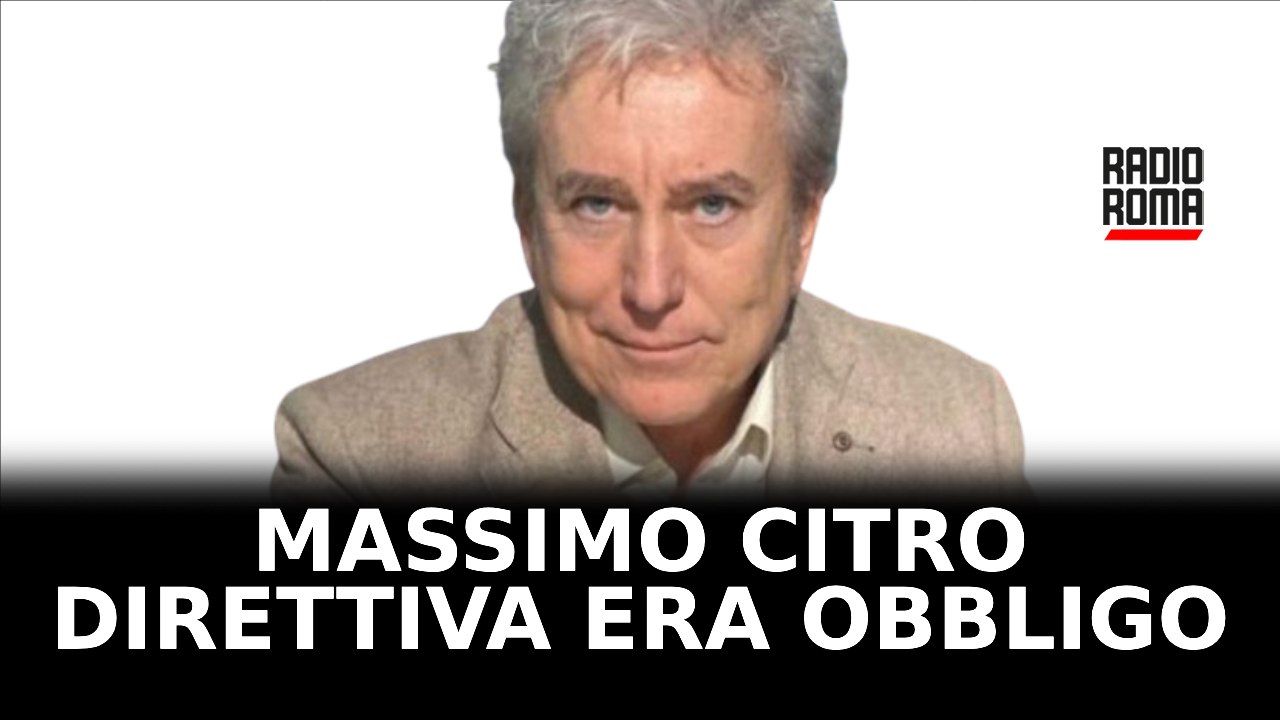 “Next”, Citro: “Protocollo tachipirina invenzione? Allora Speranza ...