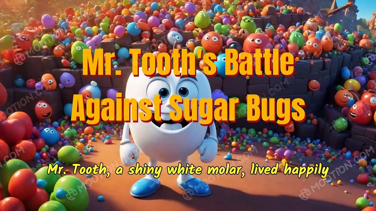Mr. Tooth's Battle Against Sugar Bugs - video Dailymotion