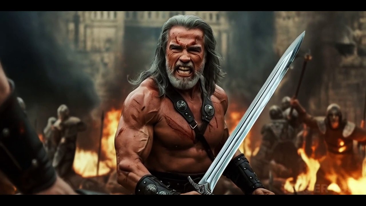 Conan The Barbarian 3 2025 Conan Barbarian First Trailer Arnold