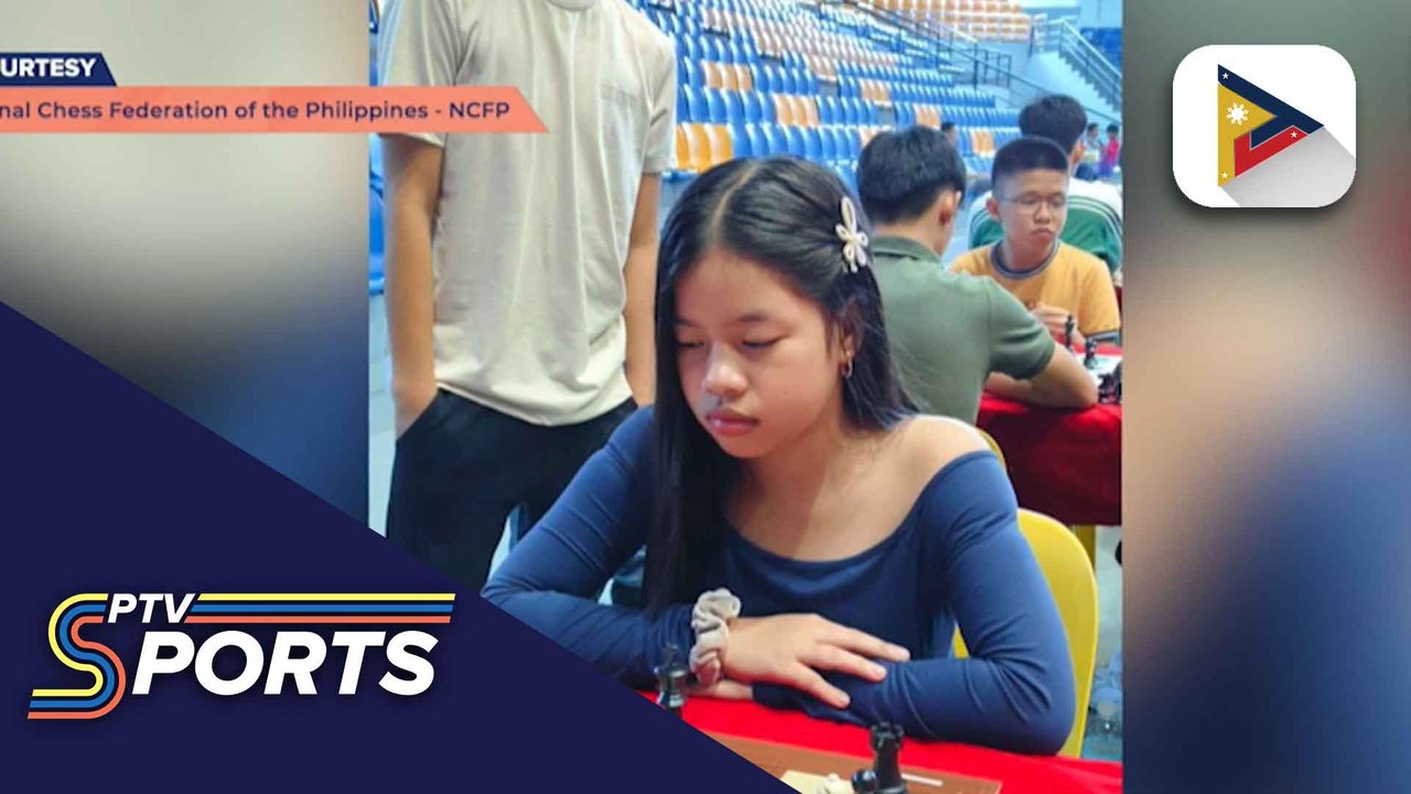 WFM Ruelle Canino, pinamunuan ang U18 Open Standard Division ng ...