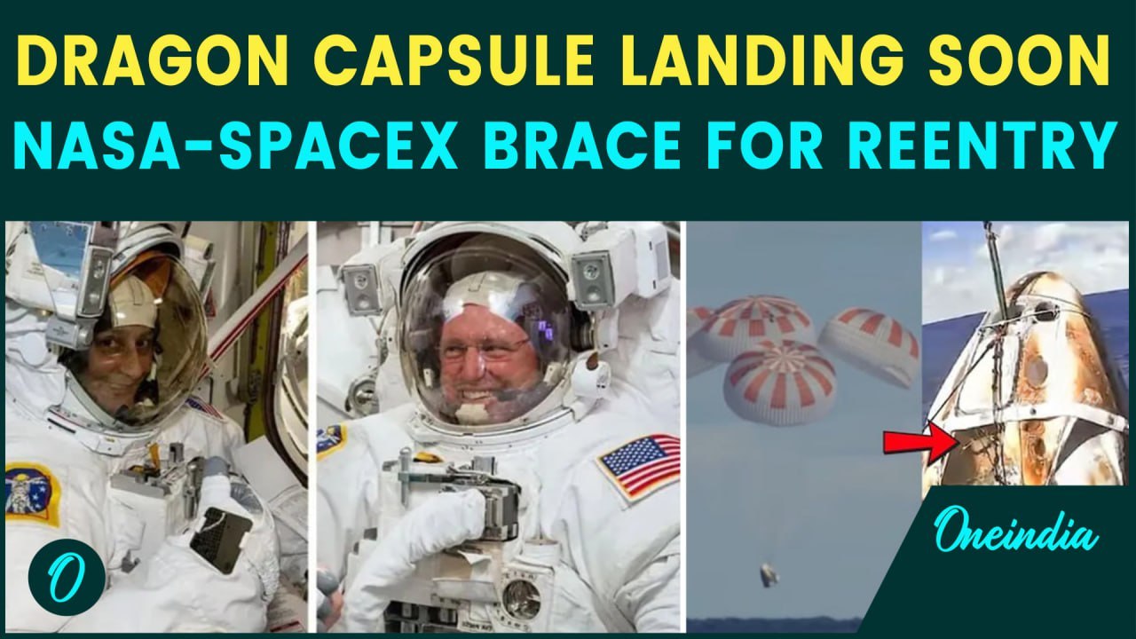 Dragon Capsule Re-entry: NASA, SpaceX Prepare For High-Risk Splashdown ...