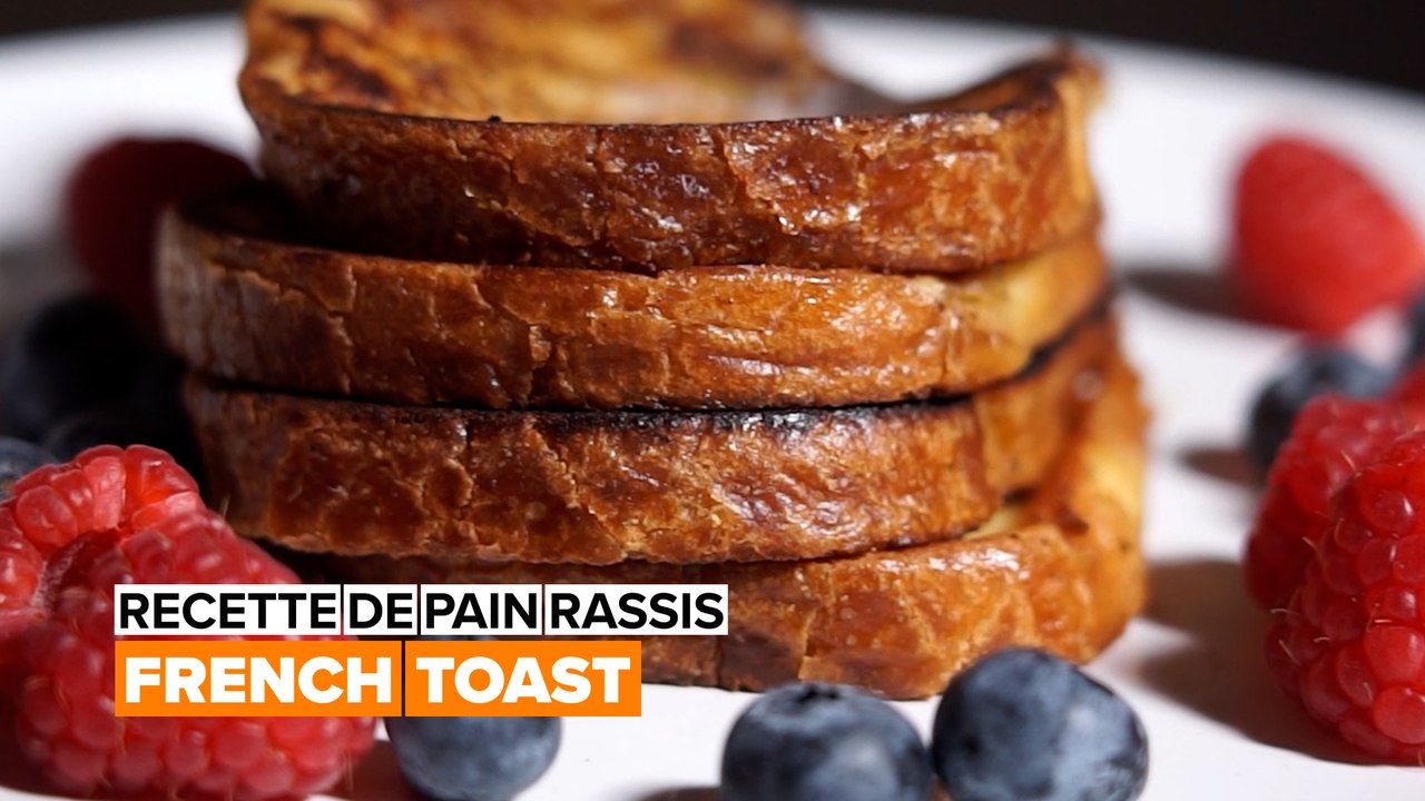 Recette de pain rassis : le French toast - Vidéo Dailymotion