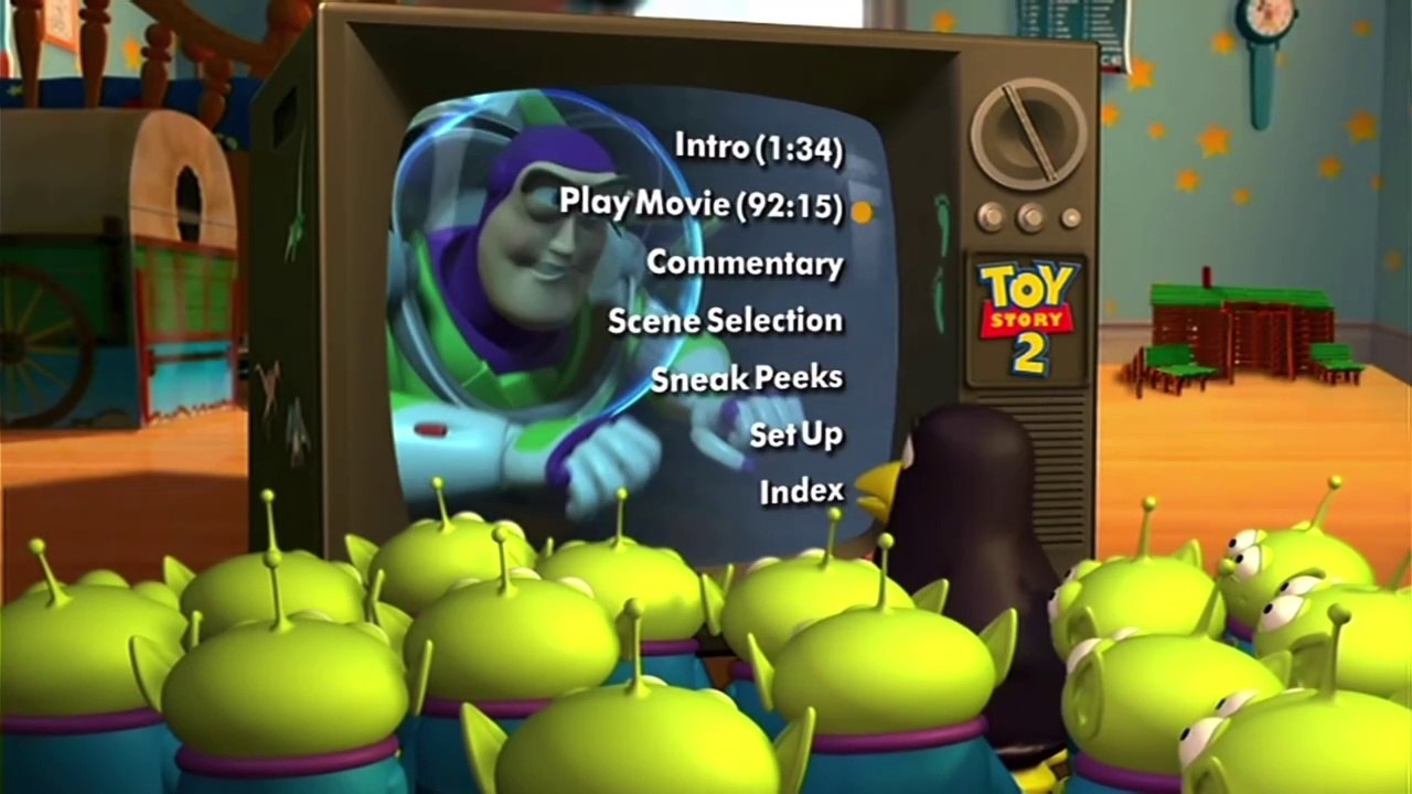 Toy Story 2 (1999, 2005) - DVD Menu-Walkthrough USA - video Dailymotion