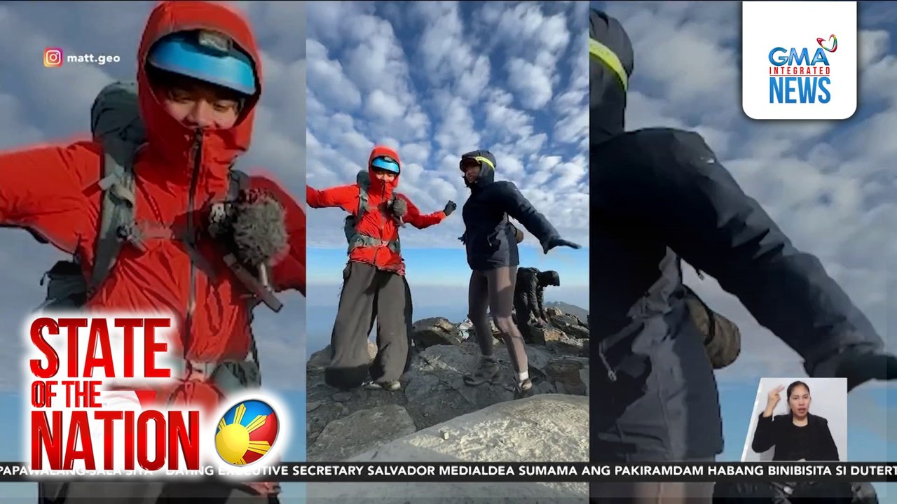 2-day hike sa Yushan o Jade mountain na pinakamataas na bundok sa Taiwan | SONA - video Dailymotion