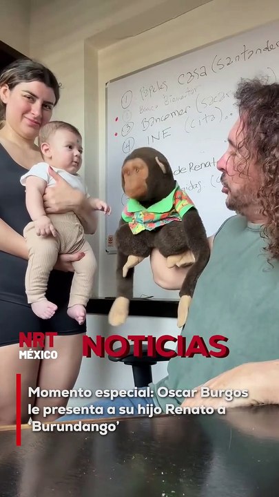 ¡Un momento inolvidable! Oscar Burgos le mostró a su hijo Renato a ...