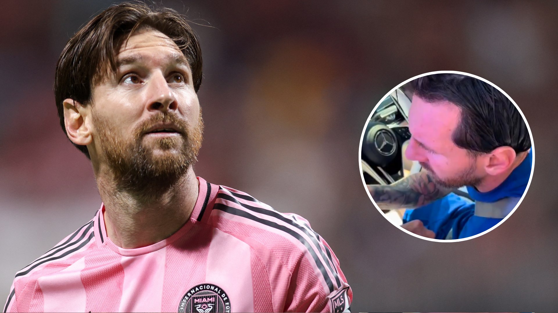 (VIDEO) Fans run into Messi on the street and say: "Very nice haircut ...