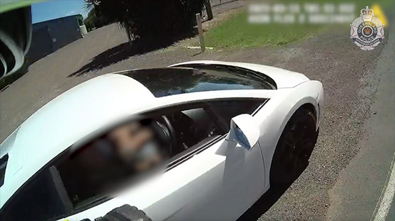Police clock Lamborghini at 147km/h in 100 zone near Dalby - video Dailymotion