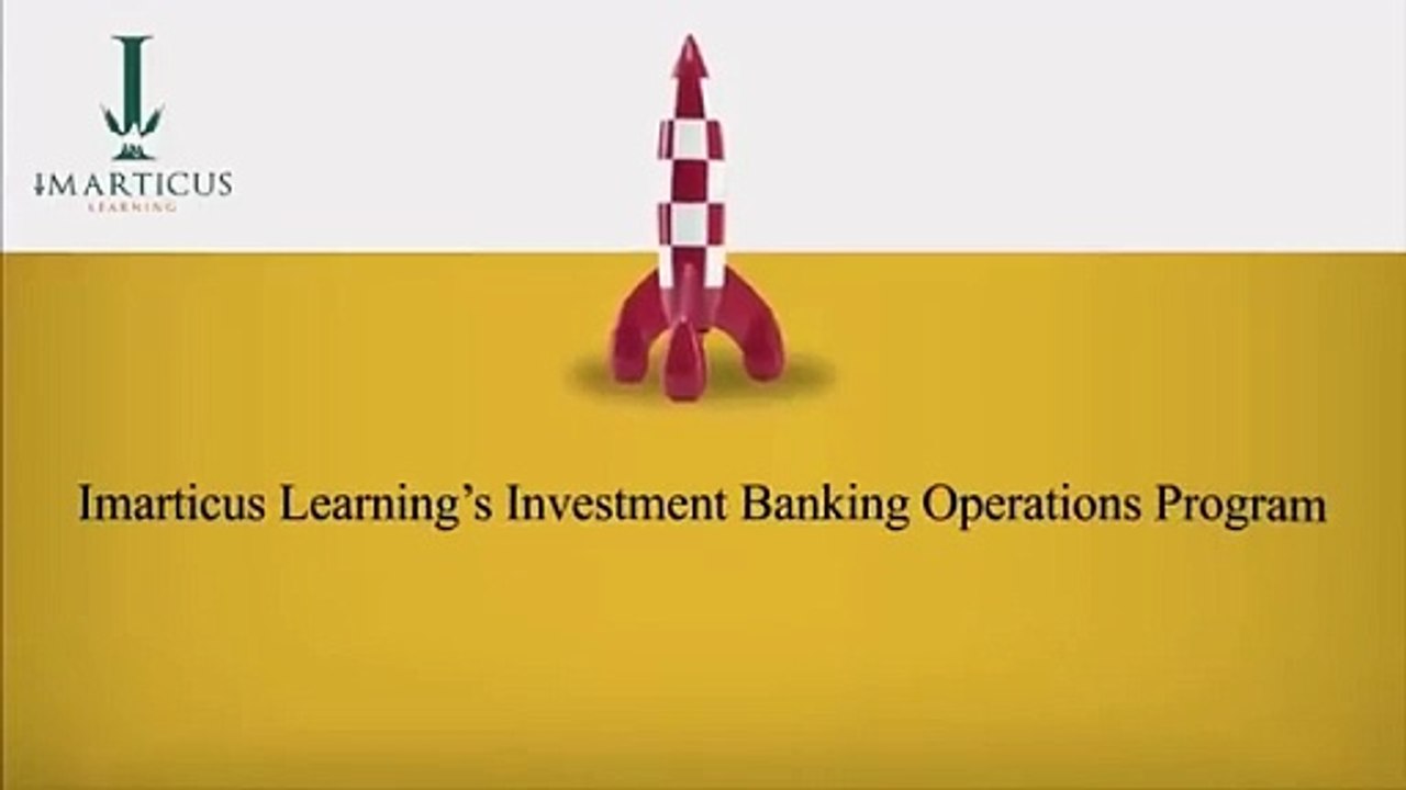 Certified Investment Banking Operations Professional _ Imarticus ...