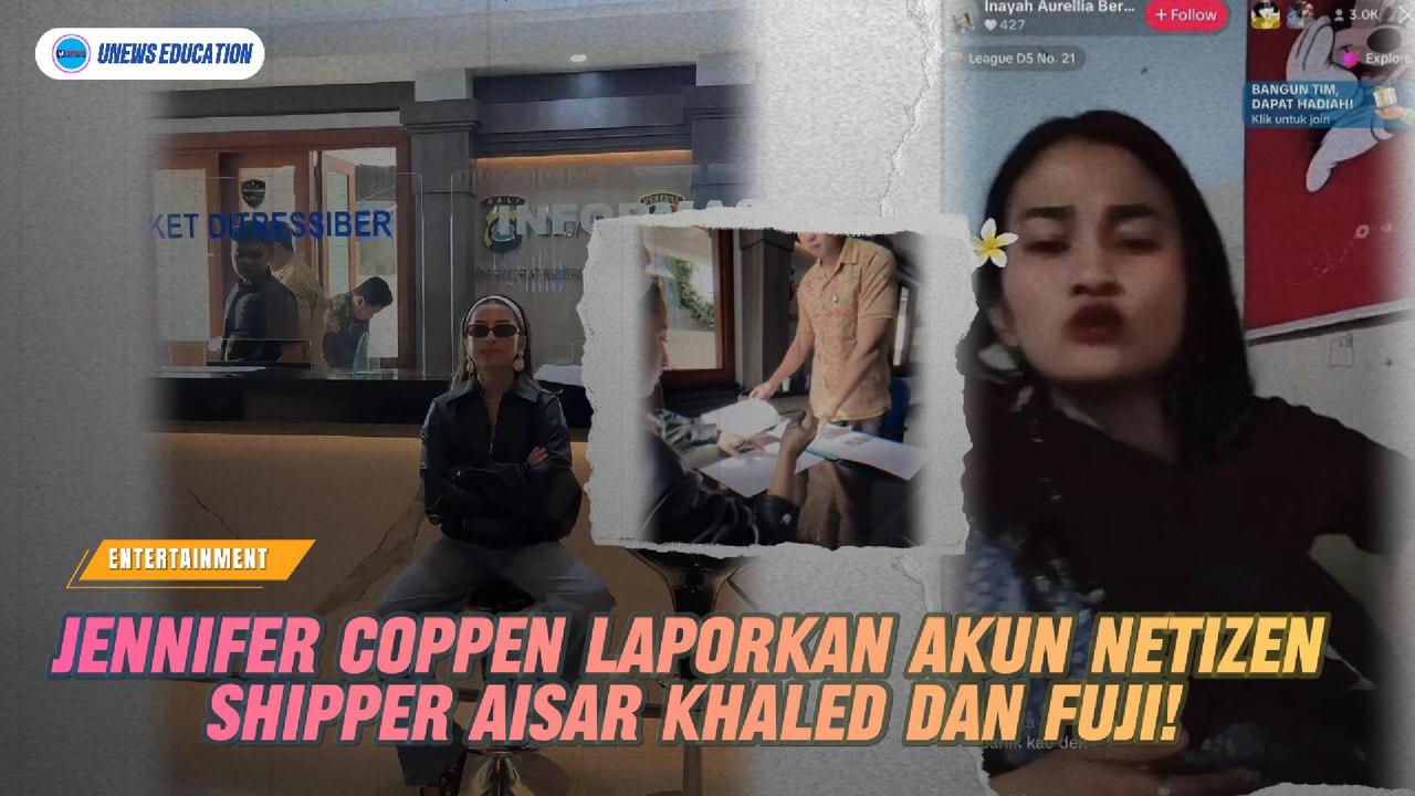 Jennifer Coppen Laporkan Akun Netizen Shipper Aisar Khaled dan Fuji! - Video Dailymotion