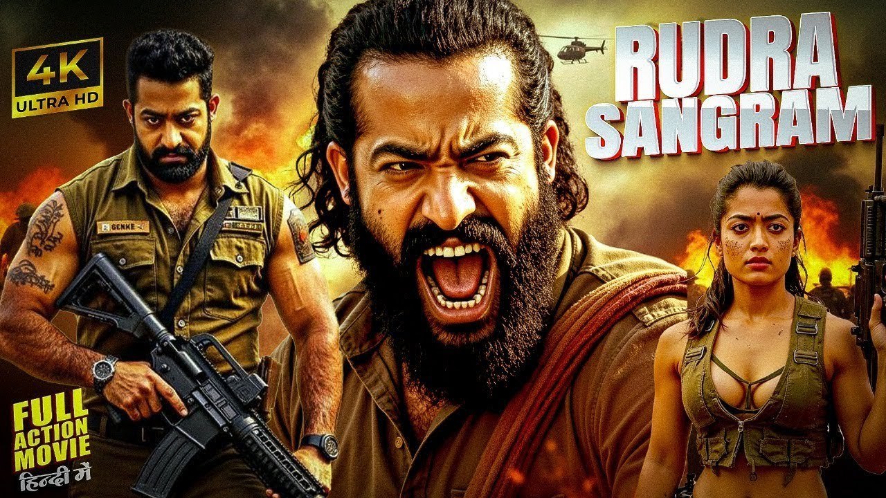 RUDRA SANGRAM (2025) Junior NTR New Action Movie - 2025 Full Action New Release Blockbuster Film ...