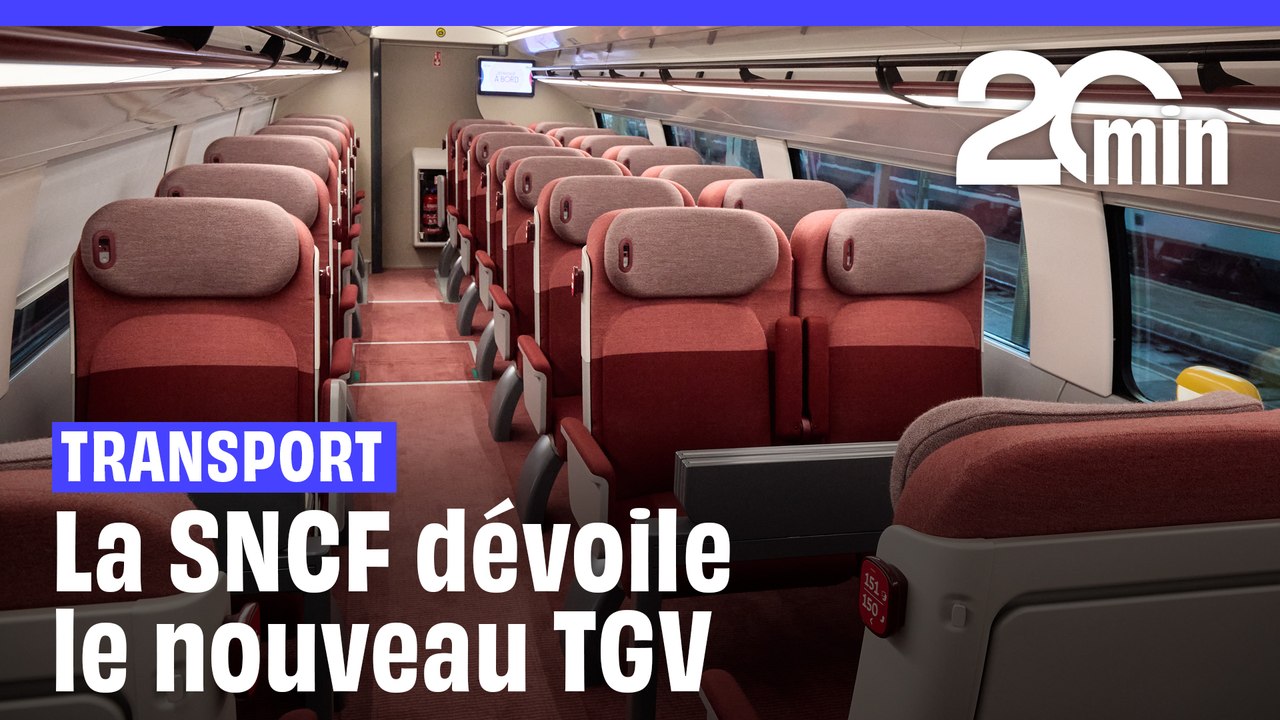 SNCF : Bistrot, ascenseur, places larges… Voilà à quoi ressemblera le nouveau TGV - Vidéo ...