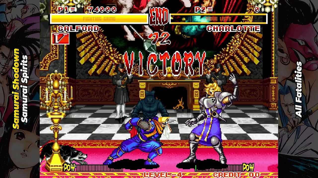 ALL FATALITIES - Samurai Shodown (SamSho) (1993) - video Dailymotion