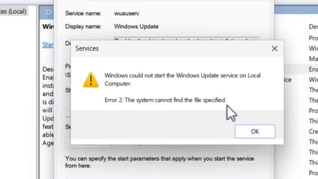 Solved 100% - Error 2 the system cannot find the file specified when ...