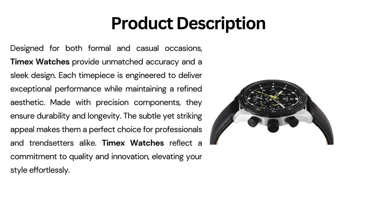 Timex Vector Black Round Dial Quartz Analog Men Watch - video Dailymotion