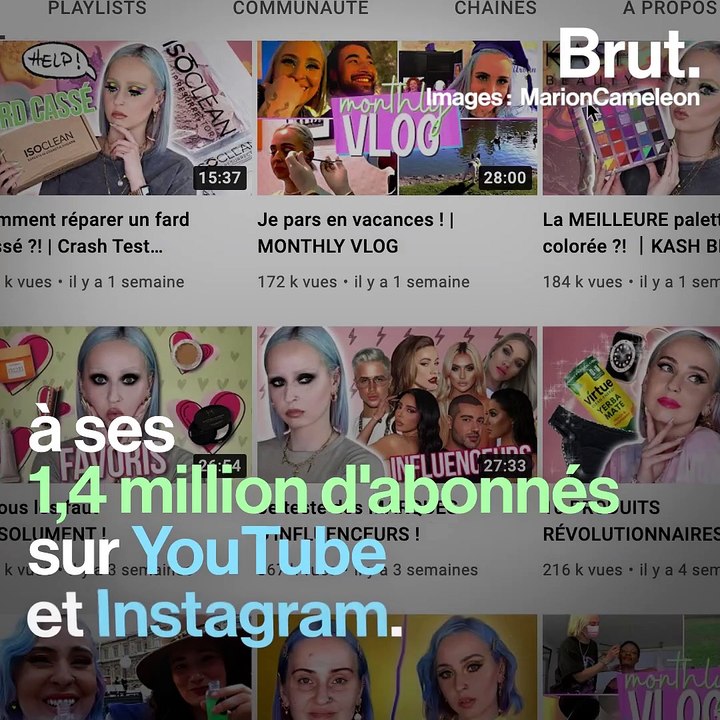 MarionCameleon : les coulisses du métier d'influenceuse - Vidéo Dailymotion