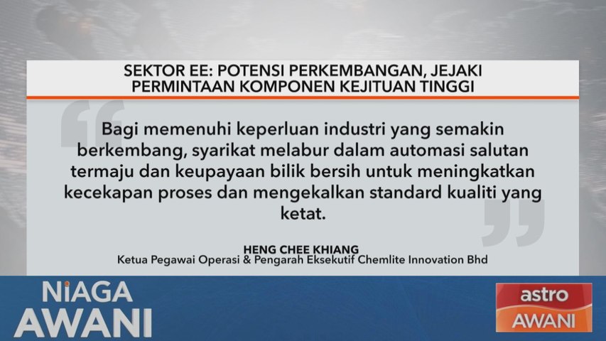 Potensi perkembangan, jejaki permintaan komponen kejituan tinggi ...
