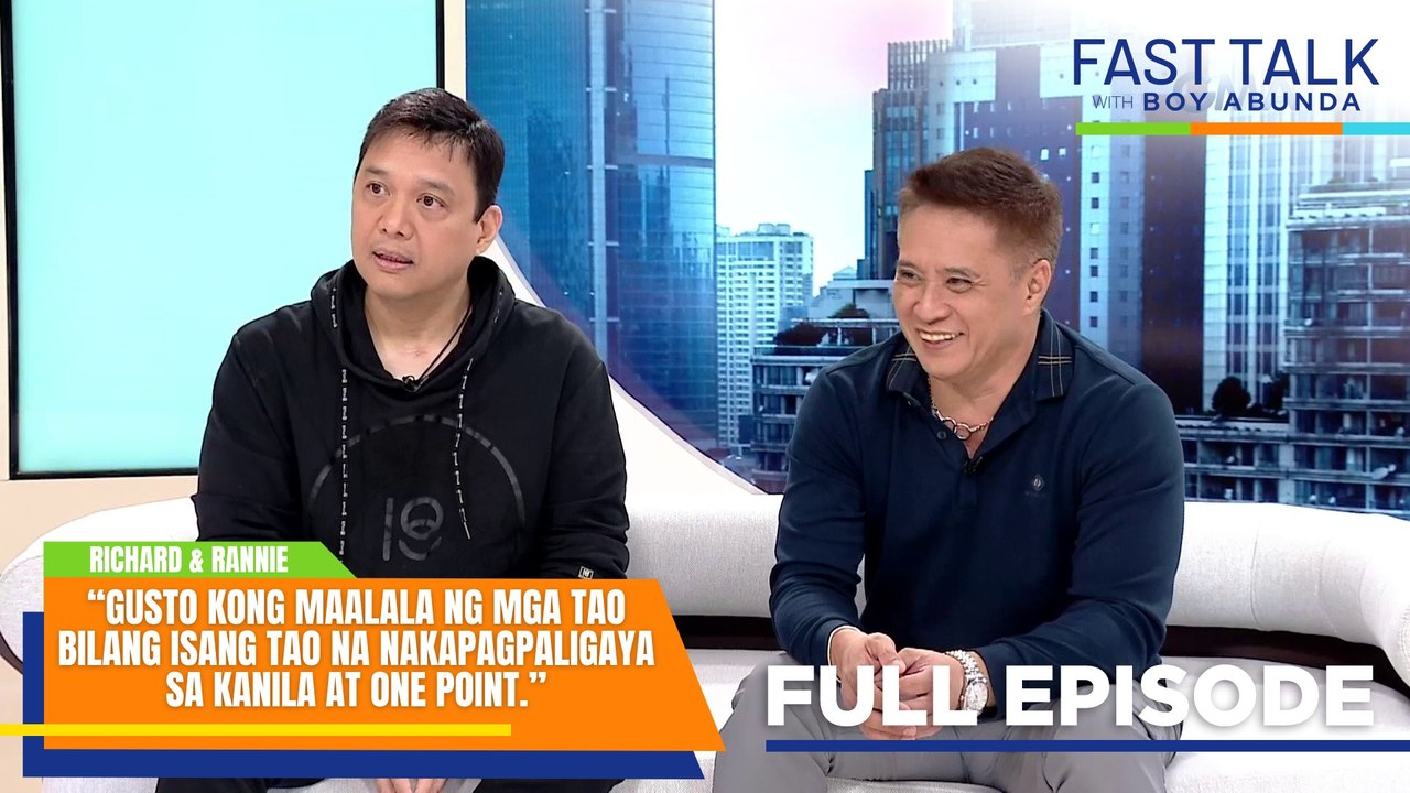 Fast Talk with Boy Abunda: OPM Hitmen Richard at Rannie, pasabog ang rebelasyon! (Full Episode ...