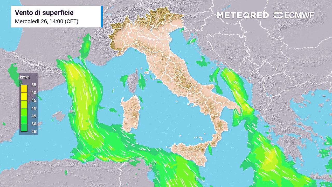 Mappa relativa ai venti - Video Dailymotion