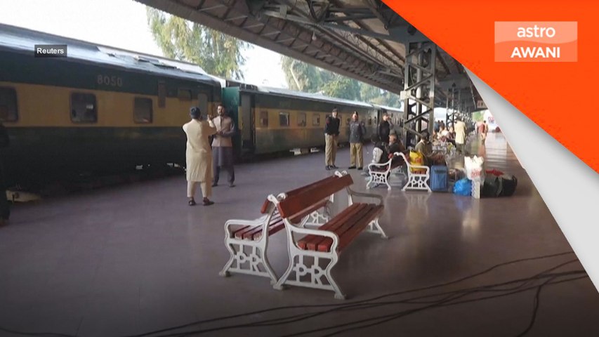 Perkhidmatan kereta api Pakistan beroperasi semula | Astro Awani