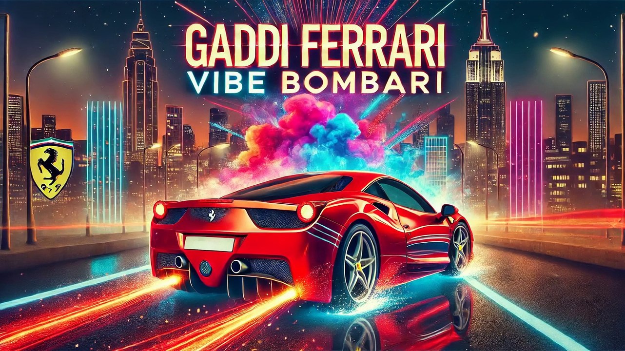 🔥 Gaddi Ferrari, Vibe Bombari 🚀 | High-Energy Desi Rap Banger | Luxury ...