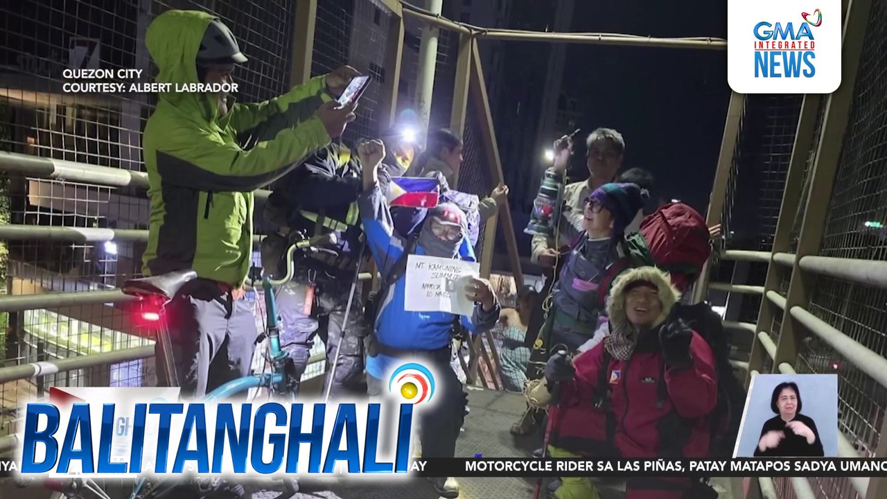 Magkakabarkada, sumakses sa pag-akyat sa "Mount Kamuning ...