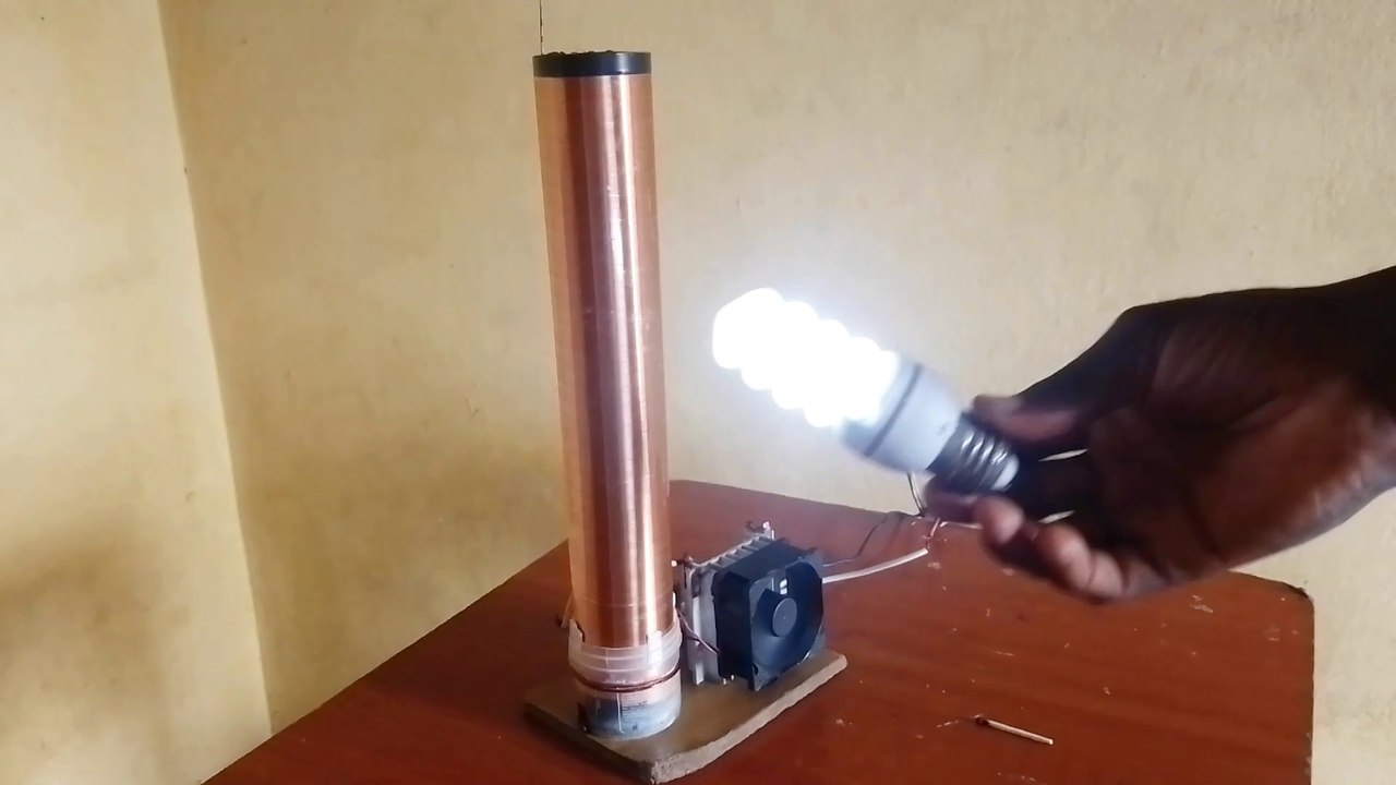 How to make a tesla coil at home - video Dailymotion