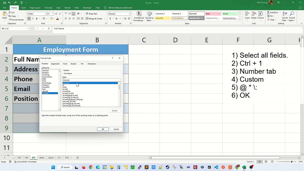 How do I add a colon at the end of a cell in Excel - Excel Tips and Tricks - video Dailymotion
