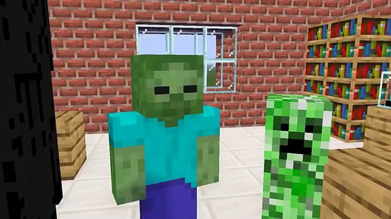 Monster School : Ice Scream Horror Game Challenge - Minecraft Animation ...