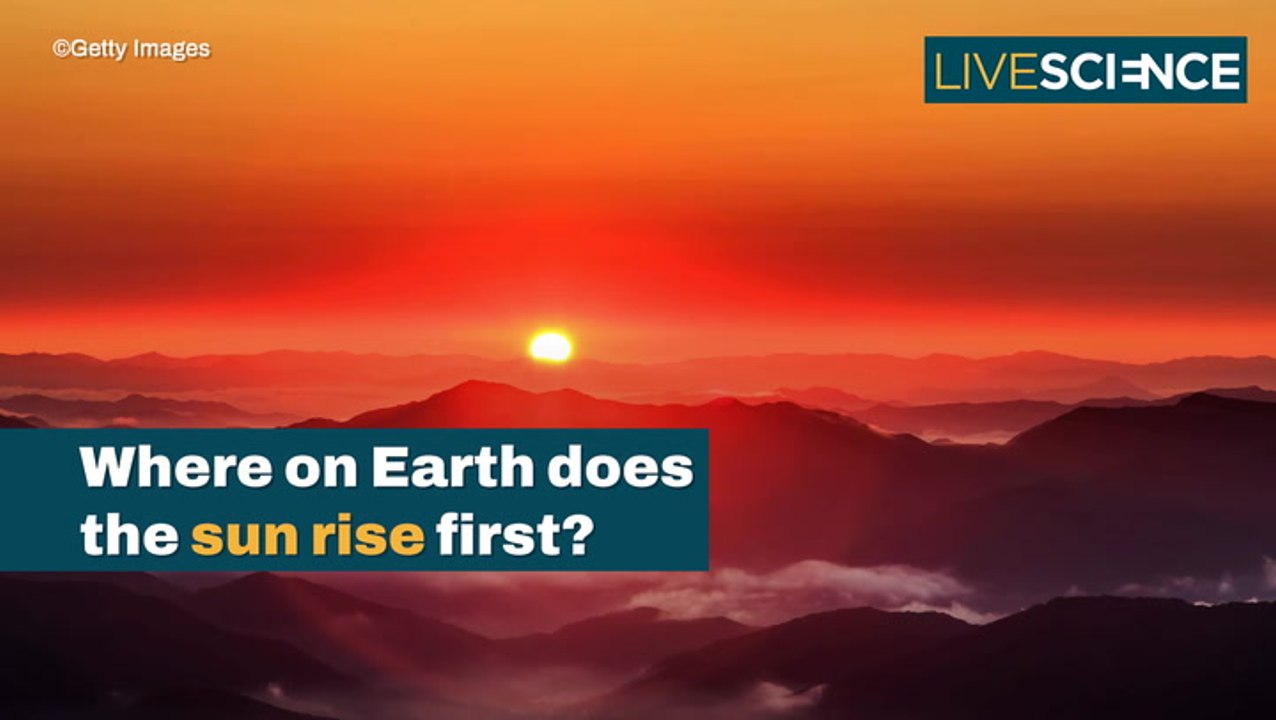 Where On Earth Does The Sun Rise First? - video Dailymotion