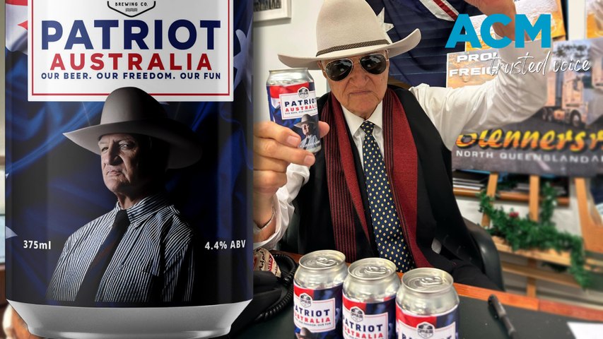 ‘Freedom in a can’: MP Bob Katter launches 'Patriot' beer | The ...