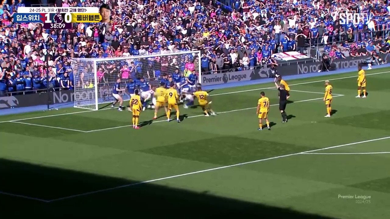 스포츠중계 빠른티비 [PL] 31R 입스위치 vs 울버햄튼 하이라이트 2025.04.05 (토) 2300 - 동영상 Dailymotion