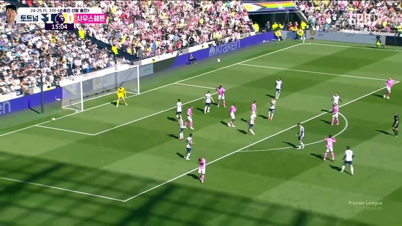 스포츠중계 빠른티비 [PL] 31R 토트넘 vs 사우스햄튼 하이라이트 2025.04.06 (일) 2200 - 동영상 Dailymotion