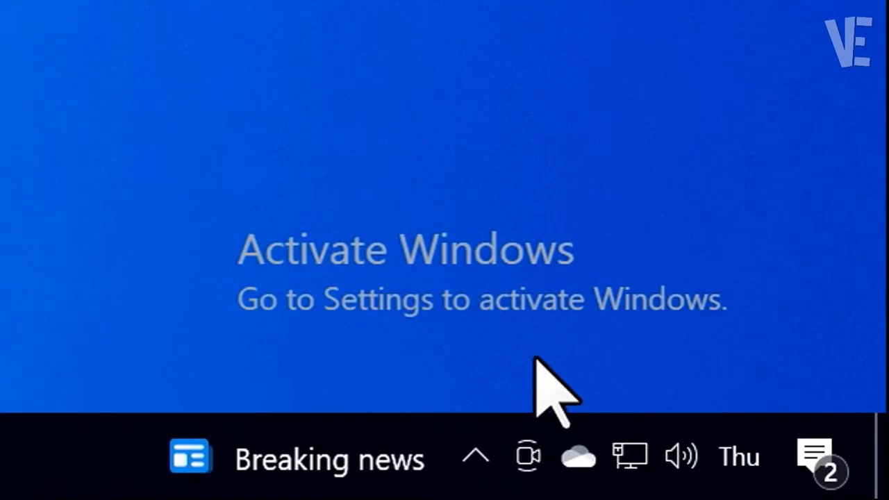 How do I get rid of this Activate Windows watermark - video Dailymotion