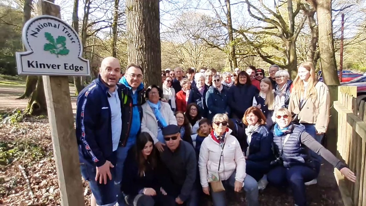 French guests visit Kinver Edge. - video Dailymotion