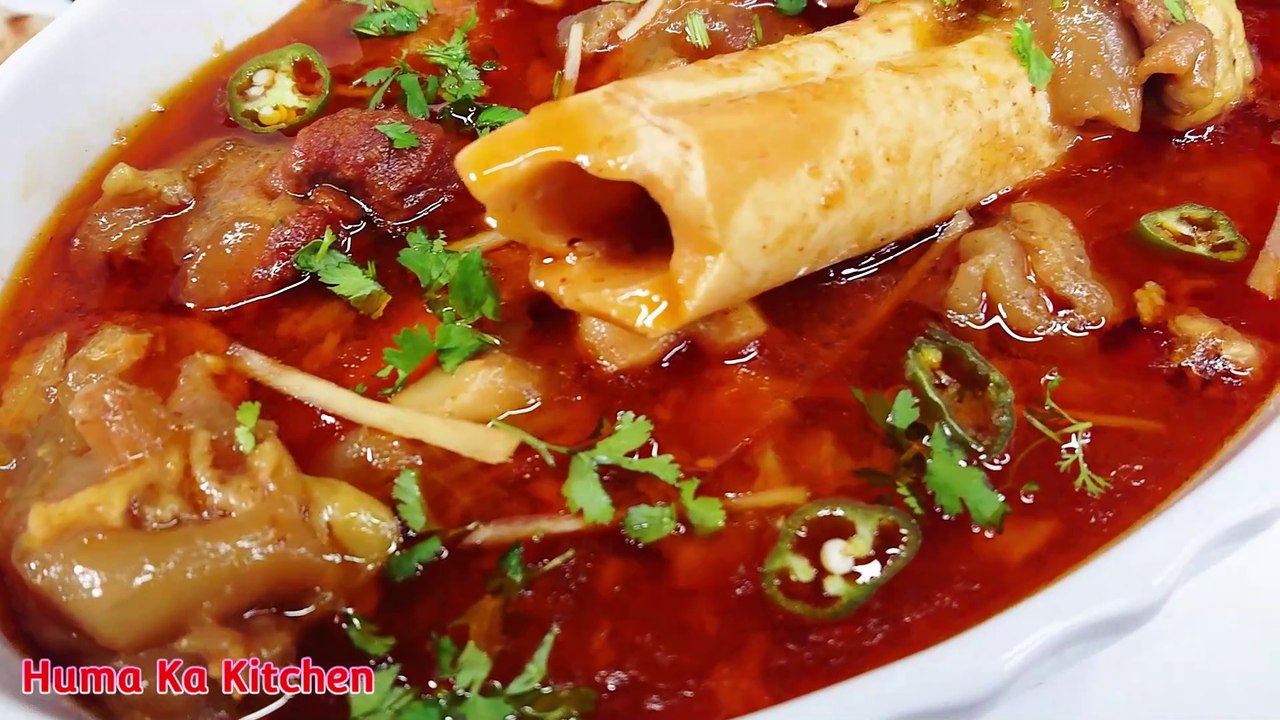 Beef Paya Recipe | how to make delicious beef paya at home By Huma Ka ...