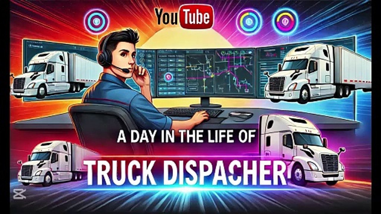 "A Day in the Life of a Truck Dispatcher | Behind the Scenes of Dispatching" - video Dailymotion