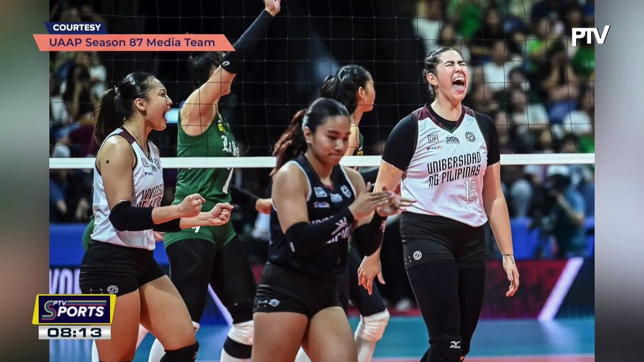 UP Fighting Maroons, buhay pa ang pag-asa para sa final four - video Dailymotion